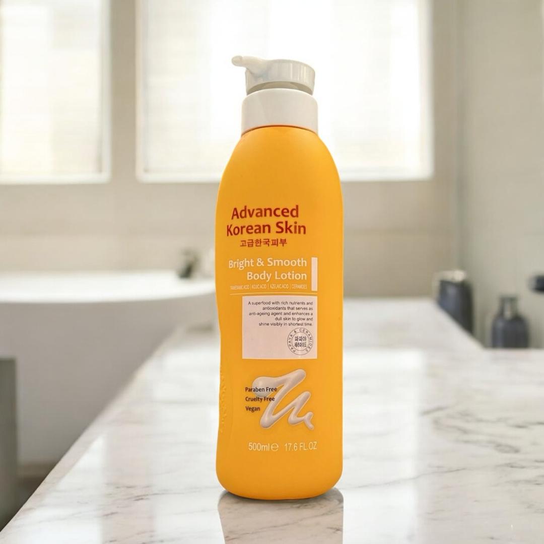 Advanced Korean Skin Bright & Smooth Body Lotion 500ml – Dermalskin